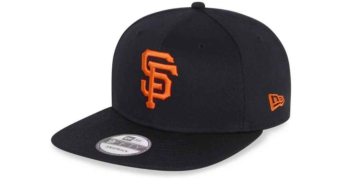 New Era San Francisco Giants MLB Essentials Black 9Fifty Snapback Cap ...