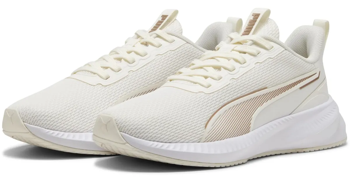 Puma Unisex Flyer Lite 3 Straßenlaufschuh, Warmweiß PUMA Gold, 46 EU ...