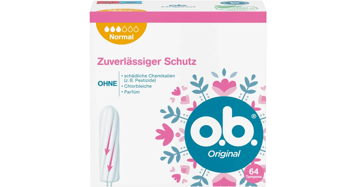 o.b. Tampons Original Normal 64 St. | juuhu.at