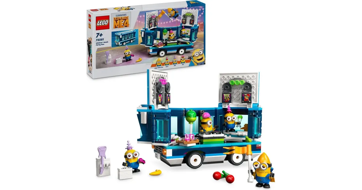 LEGO Minions und der Party Bus 75581 | juuhu.at