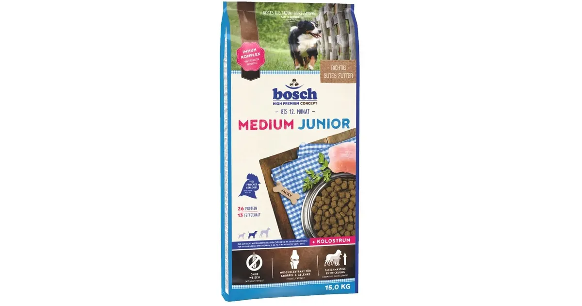 Bosch Tiernahrung HPC Medium Junior 2 x 15 kg | juuhu.at