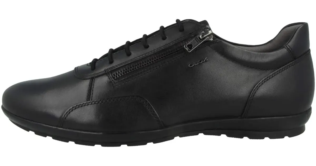 GEOX Uomo Symbol A Herren Schwarz 44 | juuhu.at