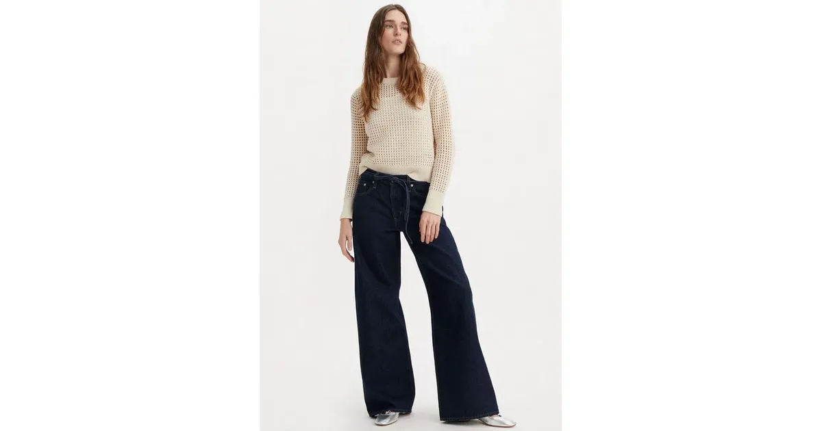 Levi's für Damen. A8701-0007 Jeans XL Straight navy (26/31), Lässig ...