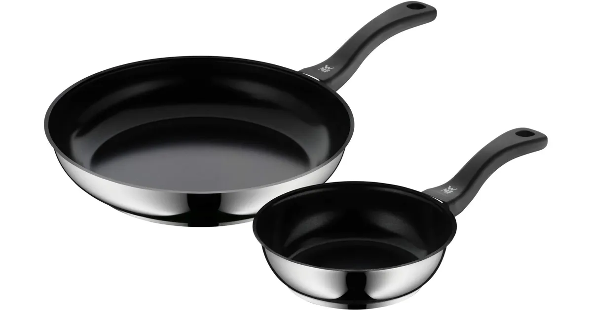 WMF Devil Pfannen-Set 2-tlg. 18 cm + 28 cm edelstahl | juuhu.at