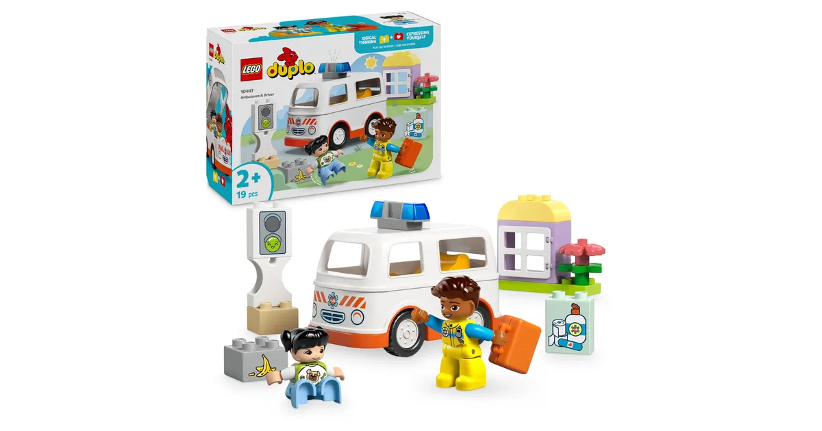 LEGO Duplo Rettungswagen mit Fahrer 10447 | juuhu.at