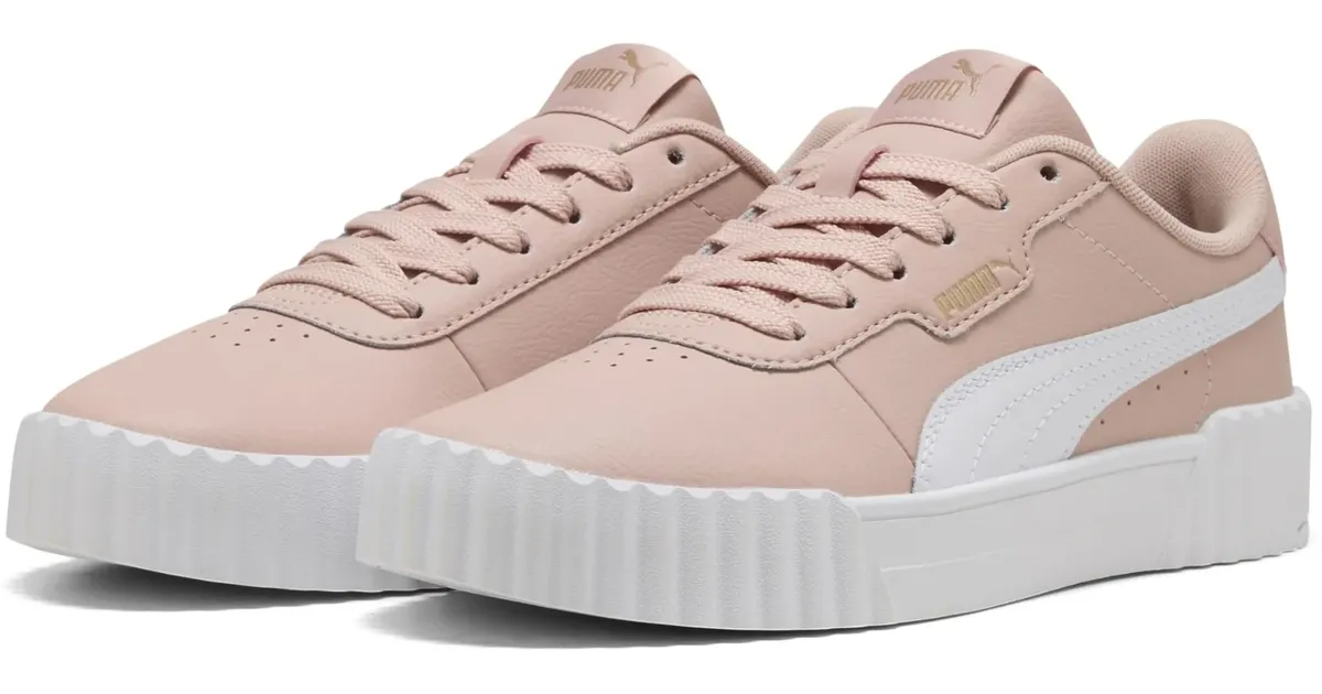 Puma Carina 3.0, Weiblich Sneaker, Rose Quartz-Puma White-Puma Gold ...