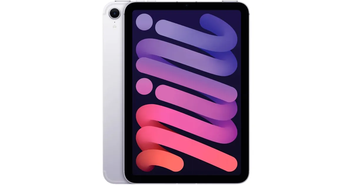 Apple iPad mini (7. Generation 2024) 256 GB Wi-Fi + Cellular Violett ...