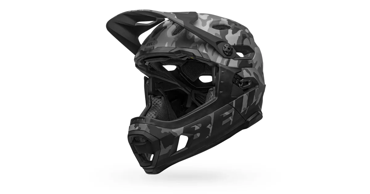 Bell Super DH Spherical 55-59 cm matt/gloss black camo | juuhu.at