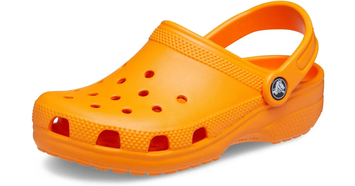 Crocs Classic Clog K Clog, Orange Zing, 34-35 EU | juuhu.at