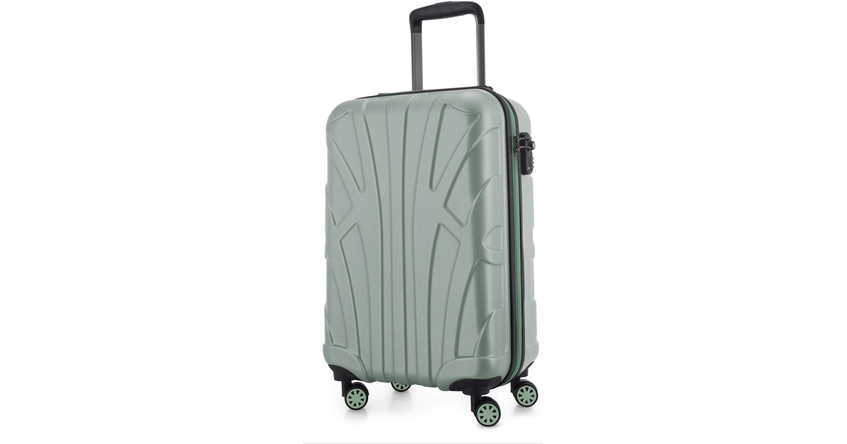 suitline - leichtes Handgepäck 55x35x20 cm Flugzeug-Trolley 34 L ...