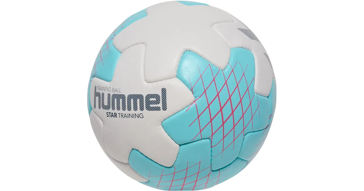 hummel hmlSTAR Training Handball 9428 off white/light blue/red 3 | juuhu.at
