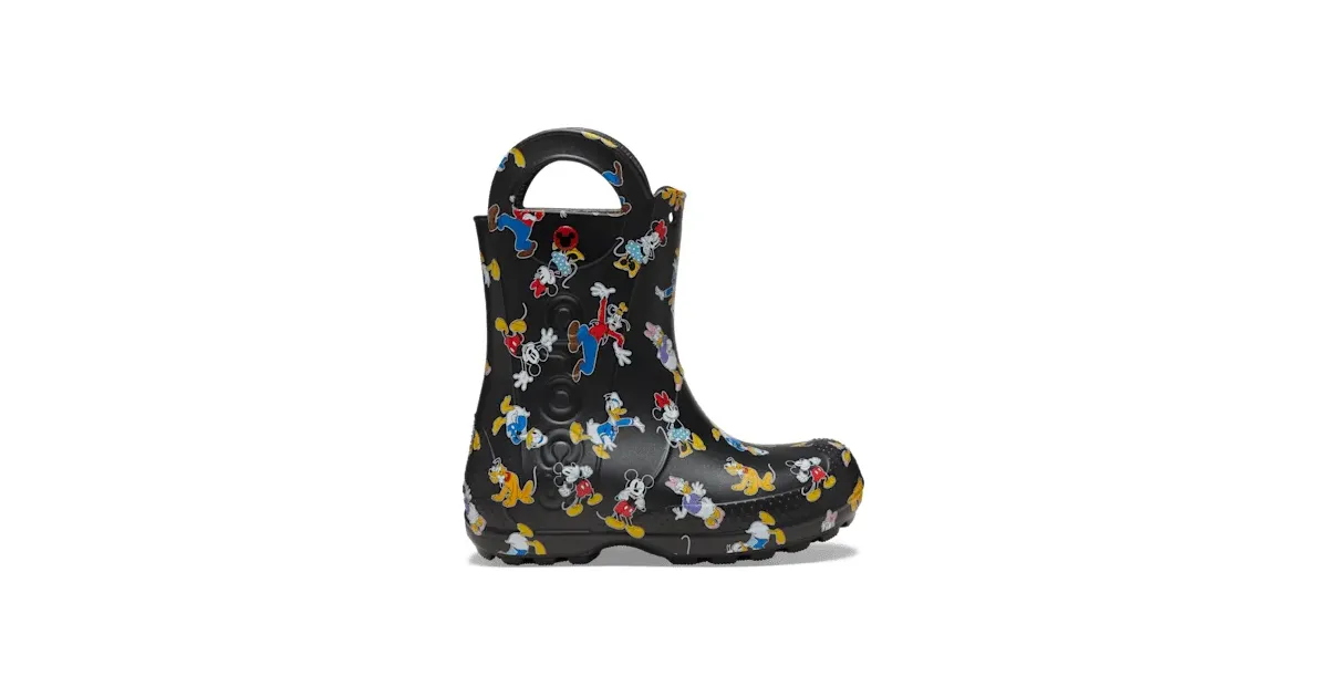Crocs Unisex Kinder Mickey Friends Handle It K Stiefel, Multi, 34/35 EU ...