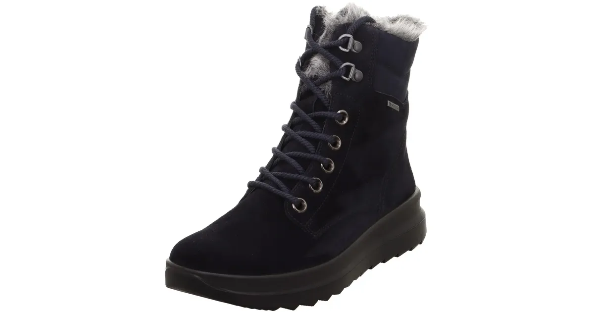 Damen Stiefelette Warm Gefuttert