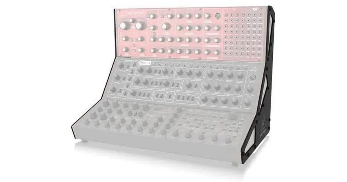 Behringer EURORACK STAND (3-TIER) Eurorack-Ständer mit 3 Ebenen, für 70 ...