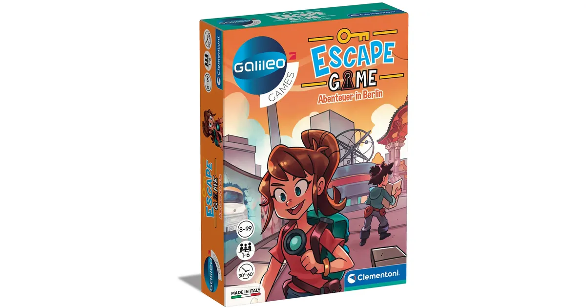 CLEMENTONI Galileo Escape Game Abenteuer in Berlin | juuhu.at