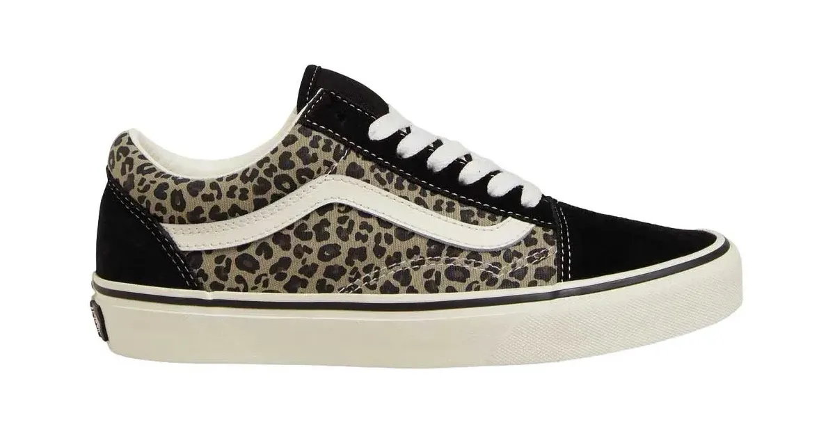 Vans Old Skool Black/Leopard 40,5 | juuhu.at
