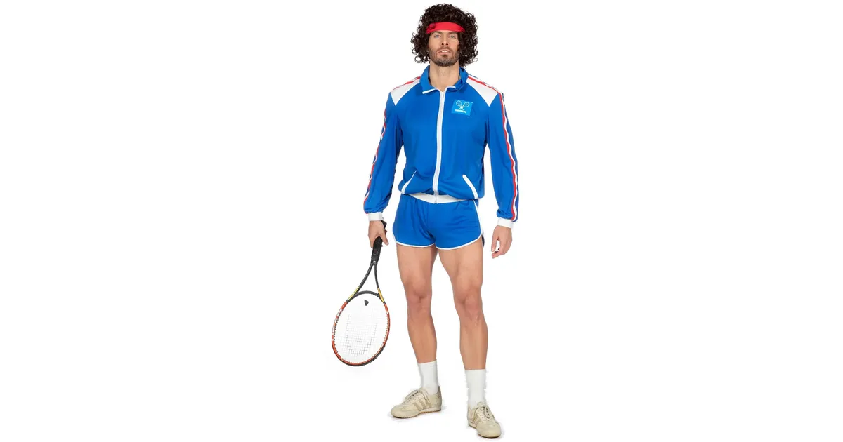 Wilbers & Wilbers 5160-80er Jahre Tennis Outfit Herren 58 | juuhu.at