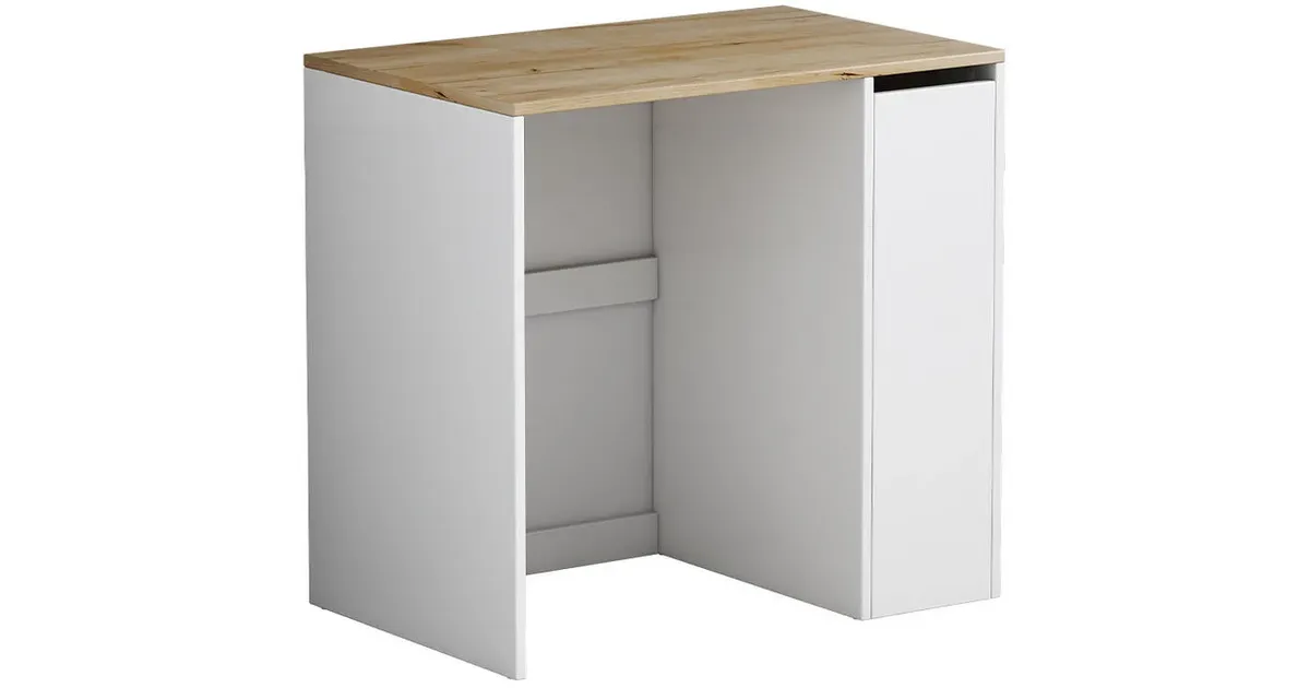 Vicco Waschmaschinenschrank Lavik, 93.5 x 88.5 cm mit 3 Fächer, - Weiß ...