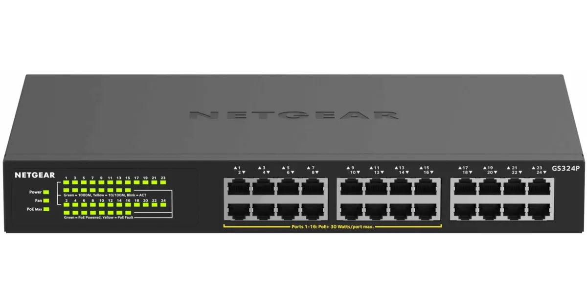 Netgear GS324P 24 Switch | juuhu.at