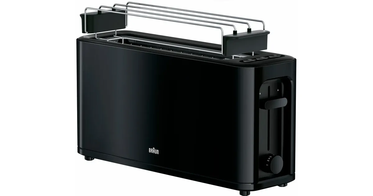Braun HT 3110 PurEase Toaster schwarz | juuhu.at
