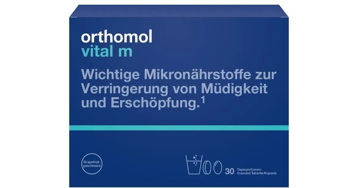 Orthomol Vital M Granulat/Tabletten/Kapseln 30 St. | juuhu.at