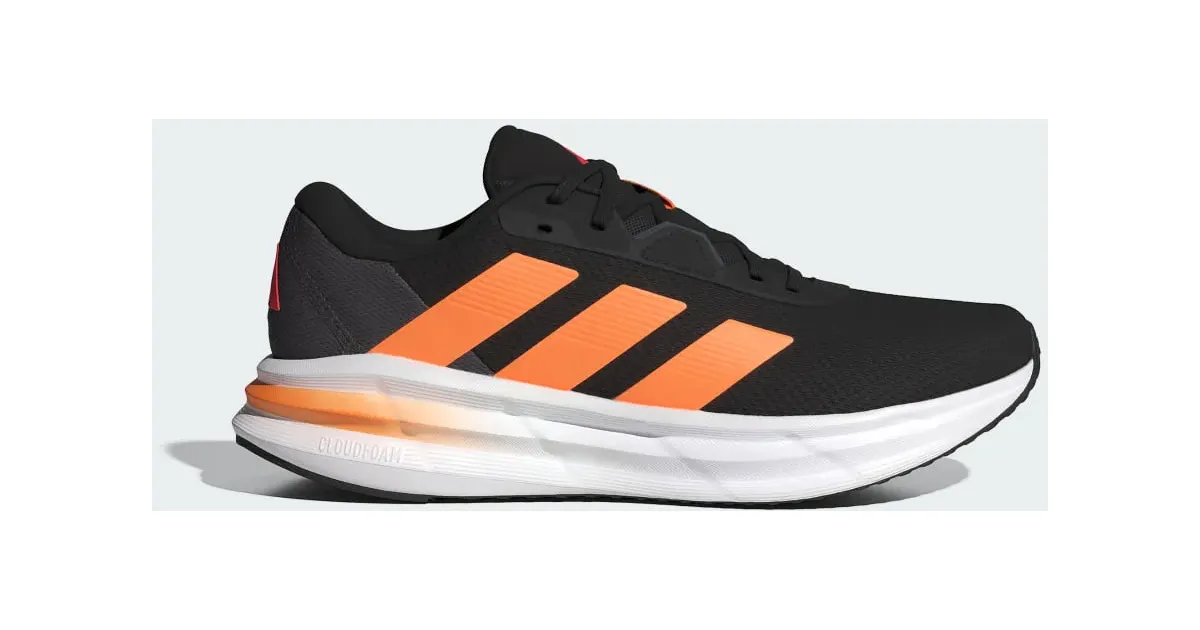 adidas Galaxy 7 Core Black / Lucid Orange / Lucid Red 46 2/3 | juuhu.at