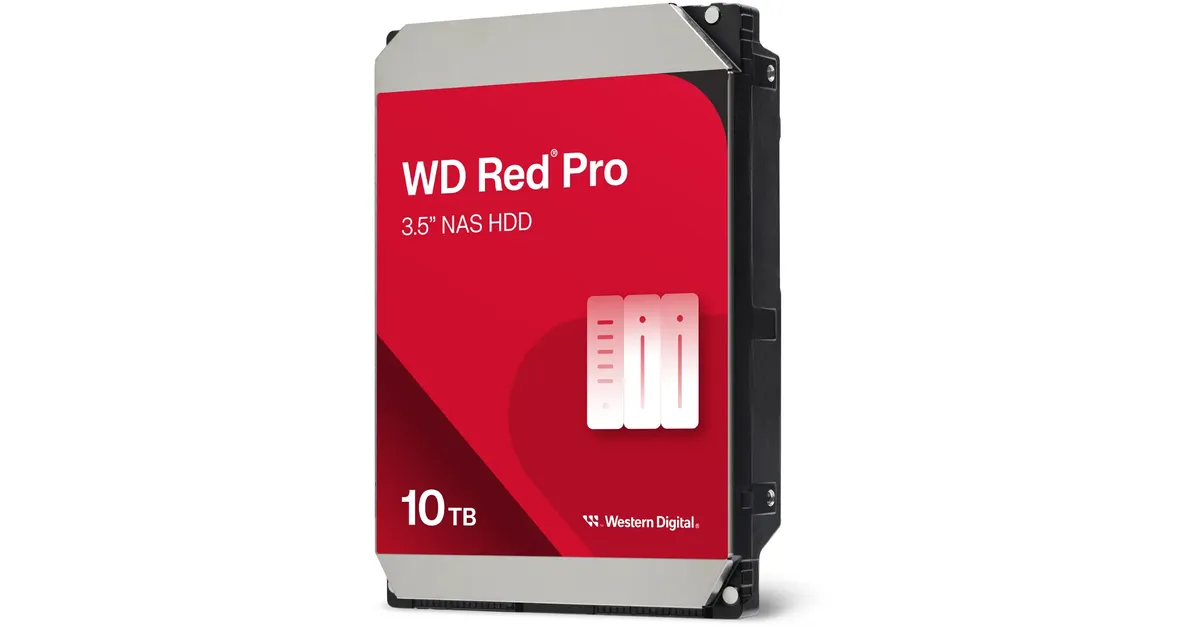 Western Digital Red Pro 10 TB 3,5" 6 Gbit/s | juuhu.at