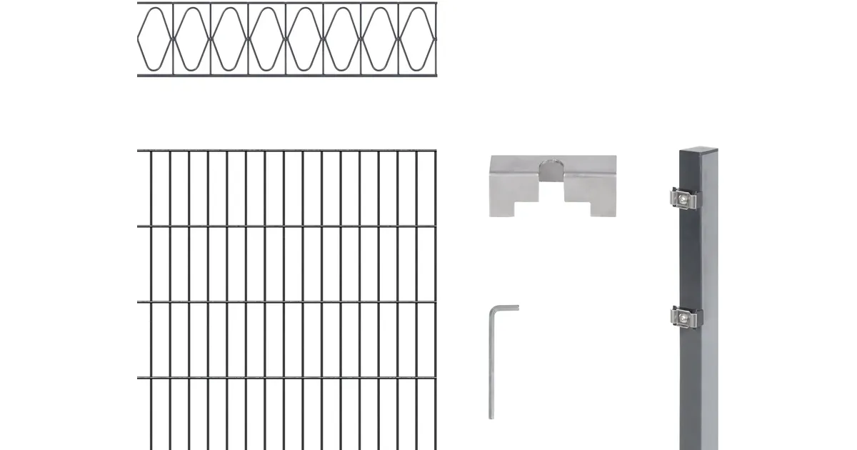 GAH Alberts Alberts Eleganz, 200 x 100 cm, 8 m, anthrazit | juuhu.at