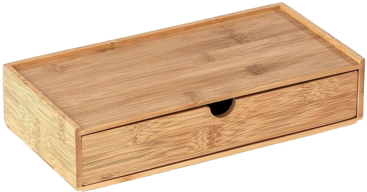 Wenko Bambus Box Mod. Terra 28 x 6 x 14 cm 1-tlg. beige | juuhu.at