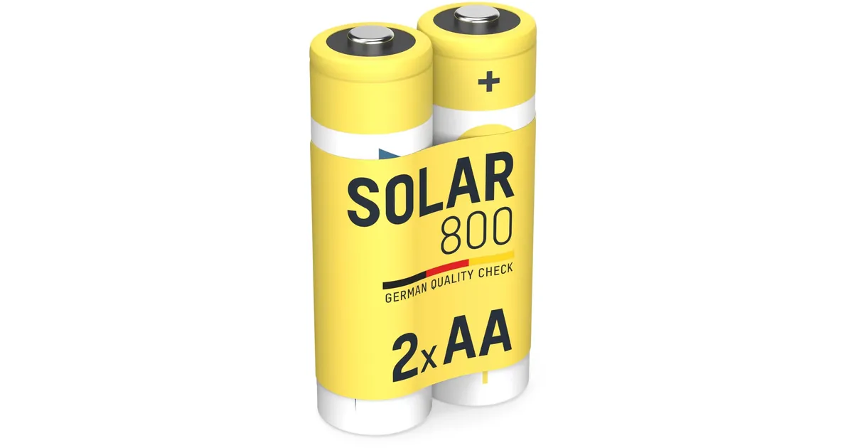 Ansmann Solar Akku AA 800 mAh 2 St. | juuhu.at