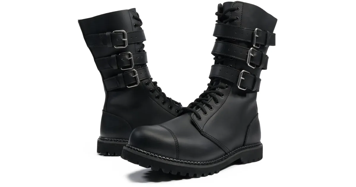 Brandit Textil Brandit Phantom Buckle Stiefel, Größe 41/UK 7 | juuhu.at