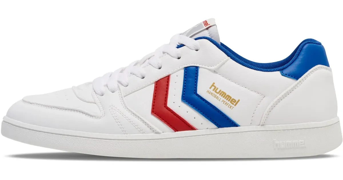 hummel Handball PERFEKT, White/Navy/RED, 40 | juuhu.at