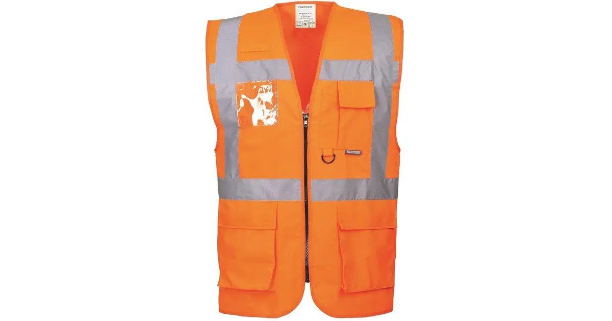 PORTWEST BERLIN EXEKUTIV WESTE, Größe: L, Farbe: Orange, S476ORRL ...