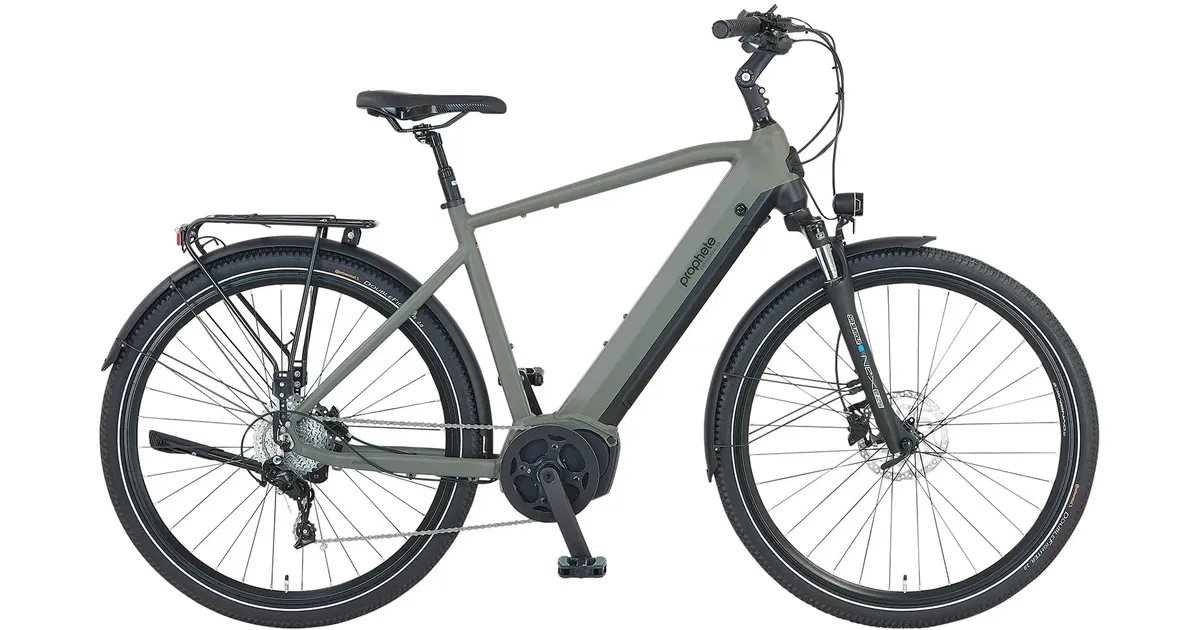 Prophete Entdecker 4.0 28 Zoll RH 54 cm Moosgrau-Schwarz Matt | juuhu.at
