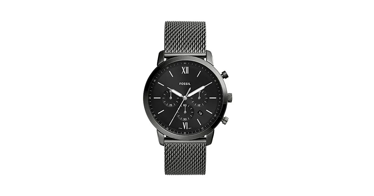 Fossil Neutra Chronograph Edelstahl 44 mm FS5699 | juuhu.at