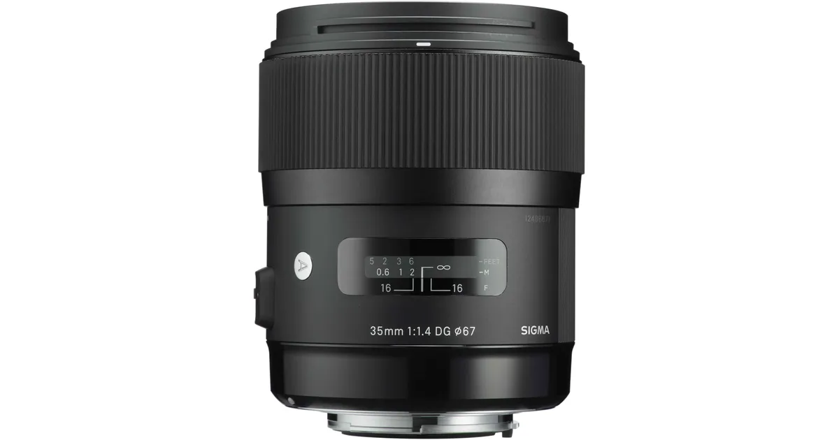 Sigma Nikon FX 35 mm F1,4, HSM, Nikon F | juuhu.at