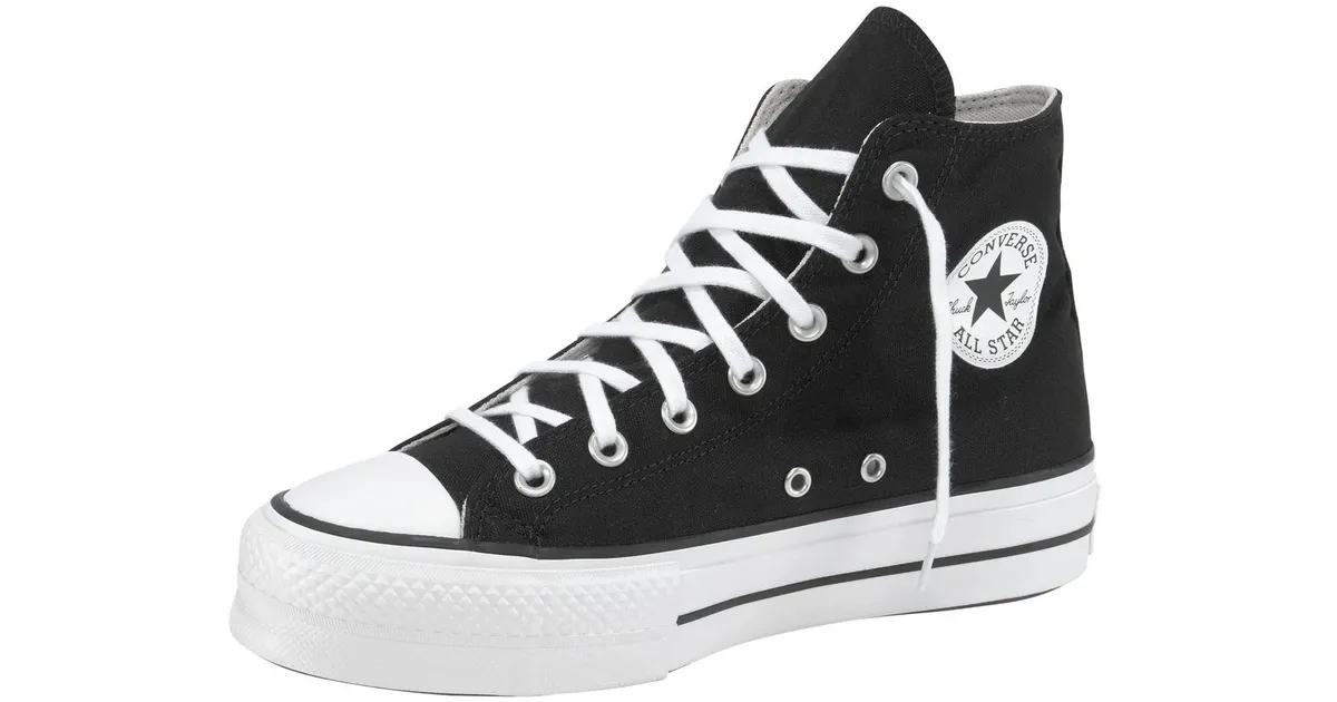 Converse Chuck Taylor All Star Platform High Top black/white/white 40 ...