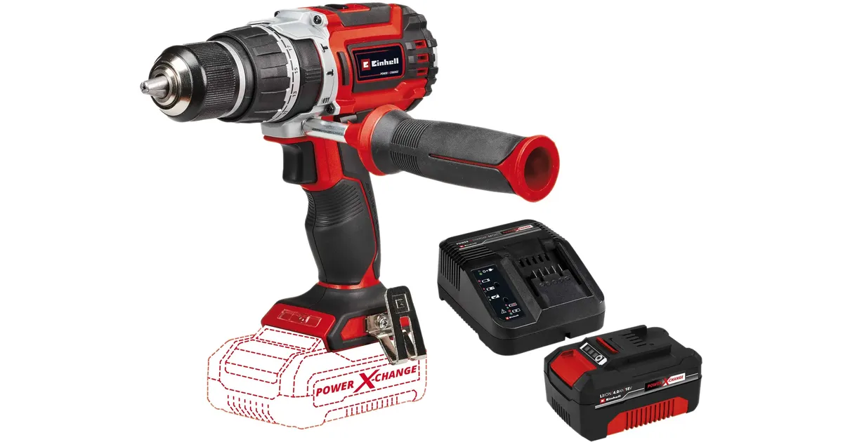 Einhell Akku-Schlagbohrschrauber TP-CD 18/60 Li- i BL inkl. 1 x 4,0 Ah ...
