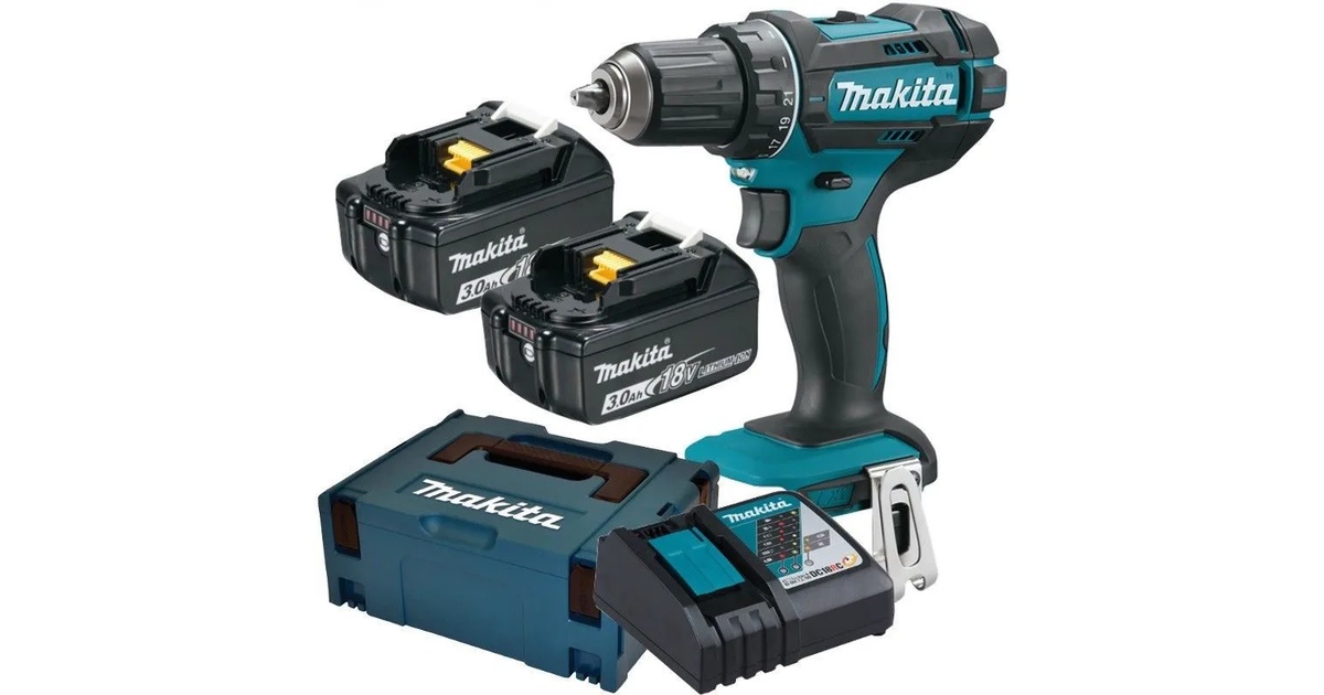 Makita DDF482RFJ inkl. 2 x 3,0 Ah + Makpac | juuhu.at