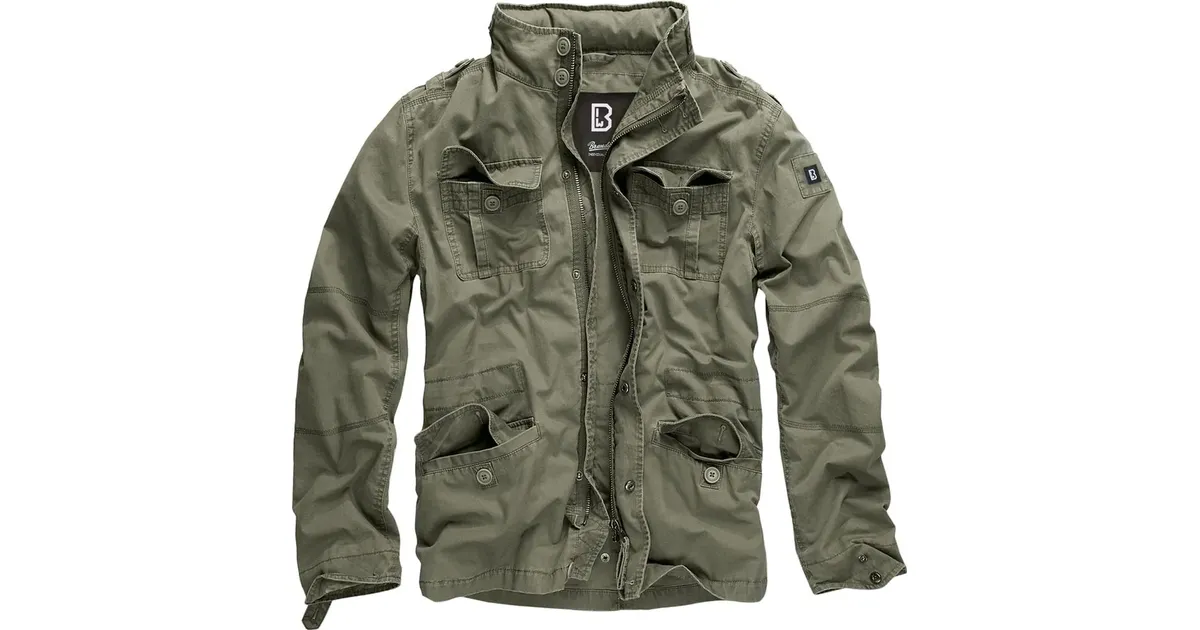 Brandit Textil Brandit Britannia Jacket, Farbe: olive, Größe XL | juuhu.at