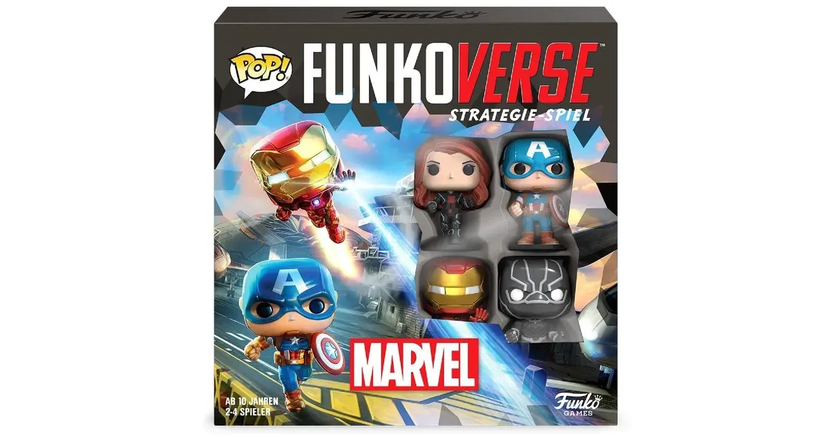 Funko Games Funko Funkoverse: Marvel 100 4-Pack German - Marvel Comics ...