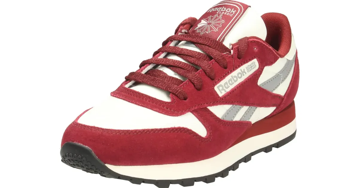 Reebok Classic Leather Rich Maroon / Chalk / Grey 3 38,5 | juuhu.at