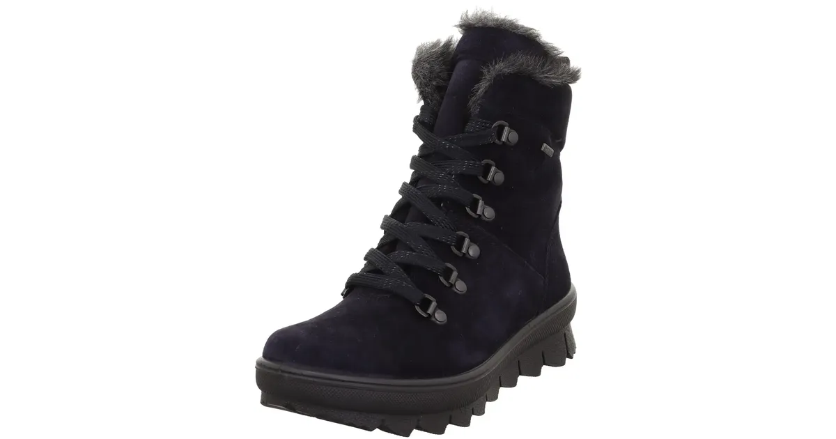 Damen Stiefelette Warm Gefuttert