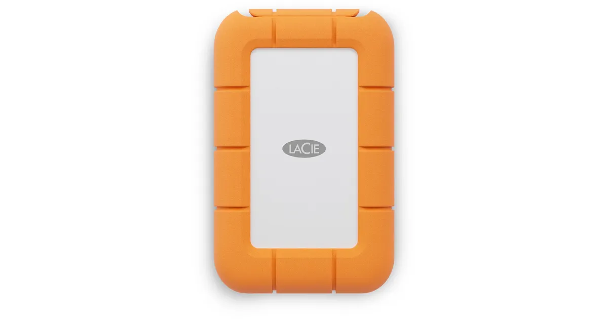 LaCie Rugged Mini 500 GB USB 3.2 Orange STMF500400 | juuhu.at