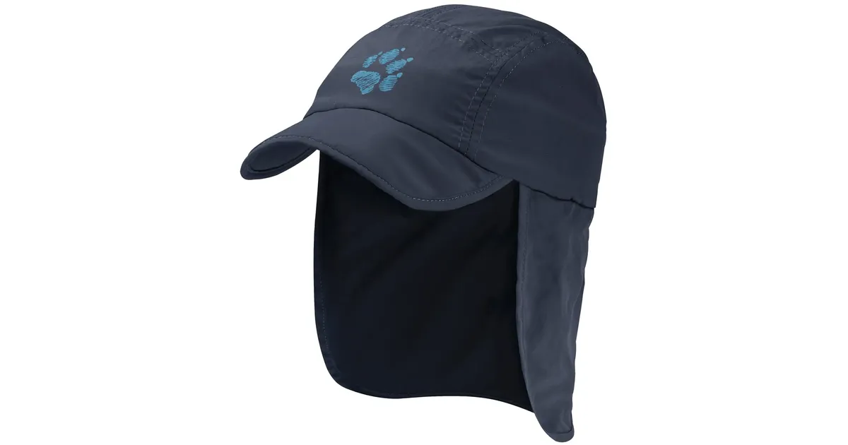 Jack Wolfskin Supplex Canyon Cap Kids blau S | juuhu.at