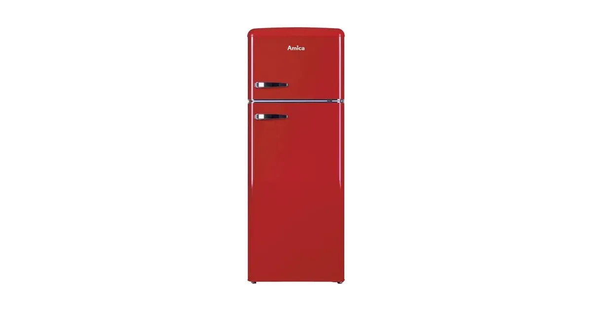 Amica KGC 15630 R Retro-Kühl-Gefrierkombination (206 l, 1440 mm hoch ...