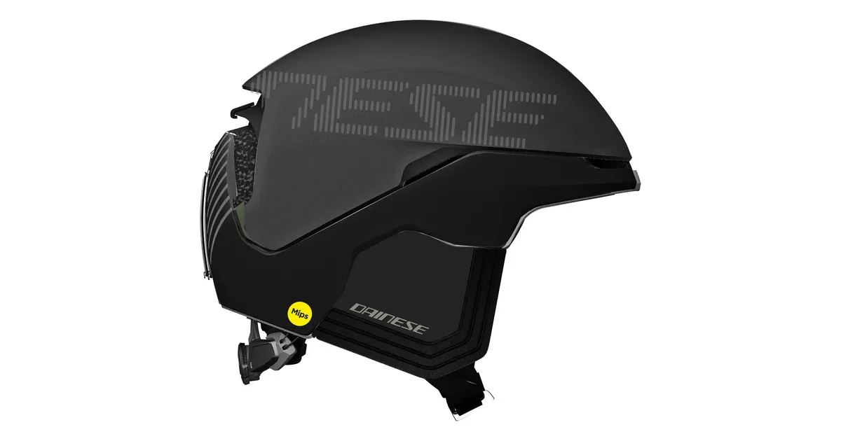 Dainese Nucleo Mips Ski Helmet Matt Stretch Limo / Black / XS-S | juuhu.at