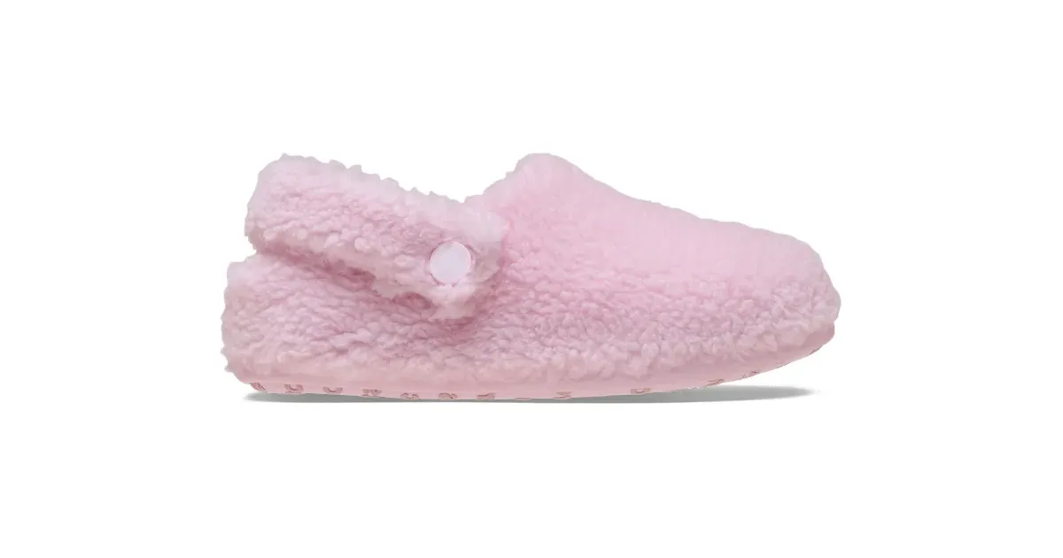 Crocs Unisex Kinder Classic Cozzzy Slipper T Hausschuhe, Pink Milk, 20/ ...