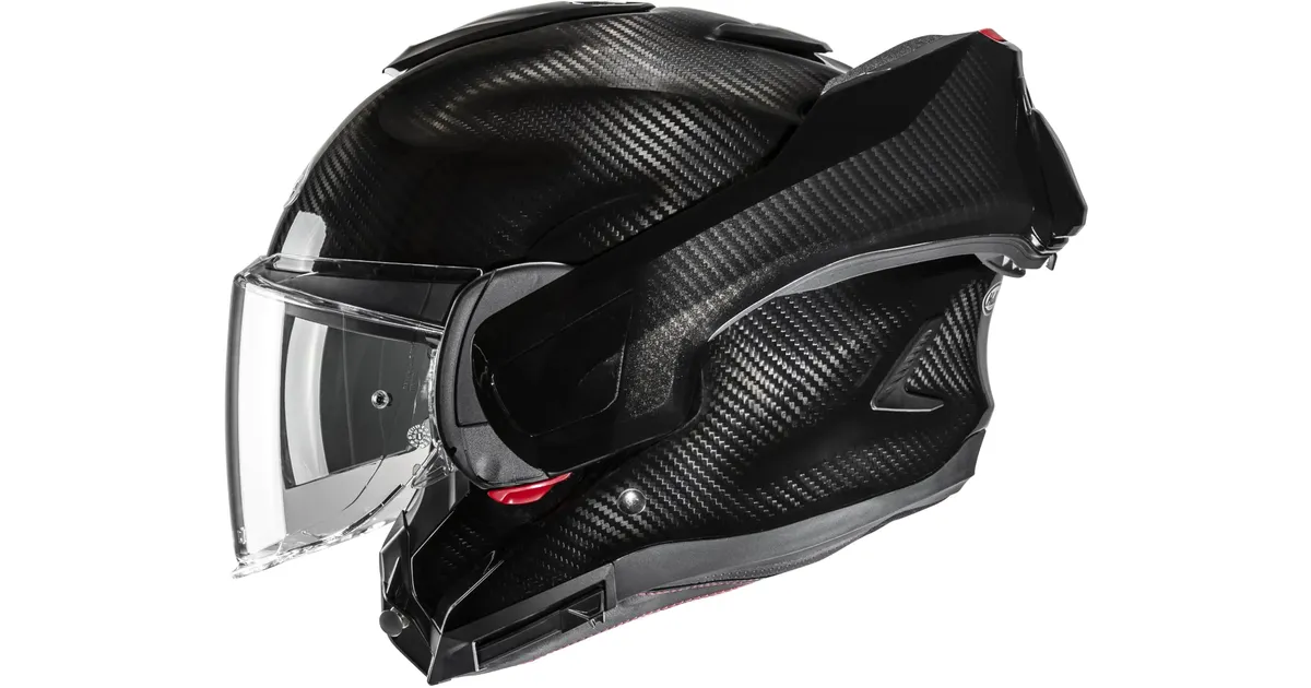 HJC Helmets F100 Carbon Black XL | juuhu.at
