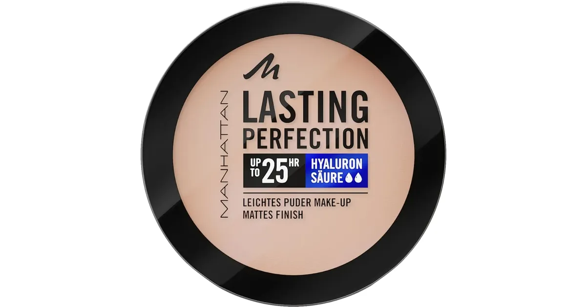 Manhattan Lasting Perfection Compact Make-up, Puder Make-up mit hoher ...